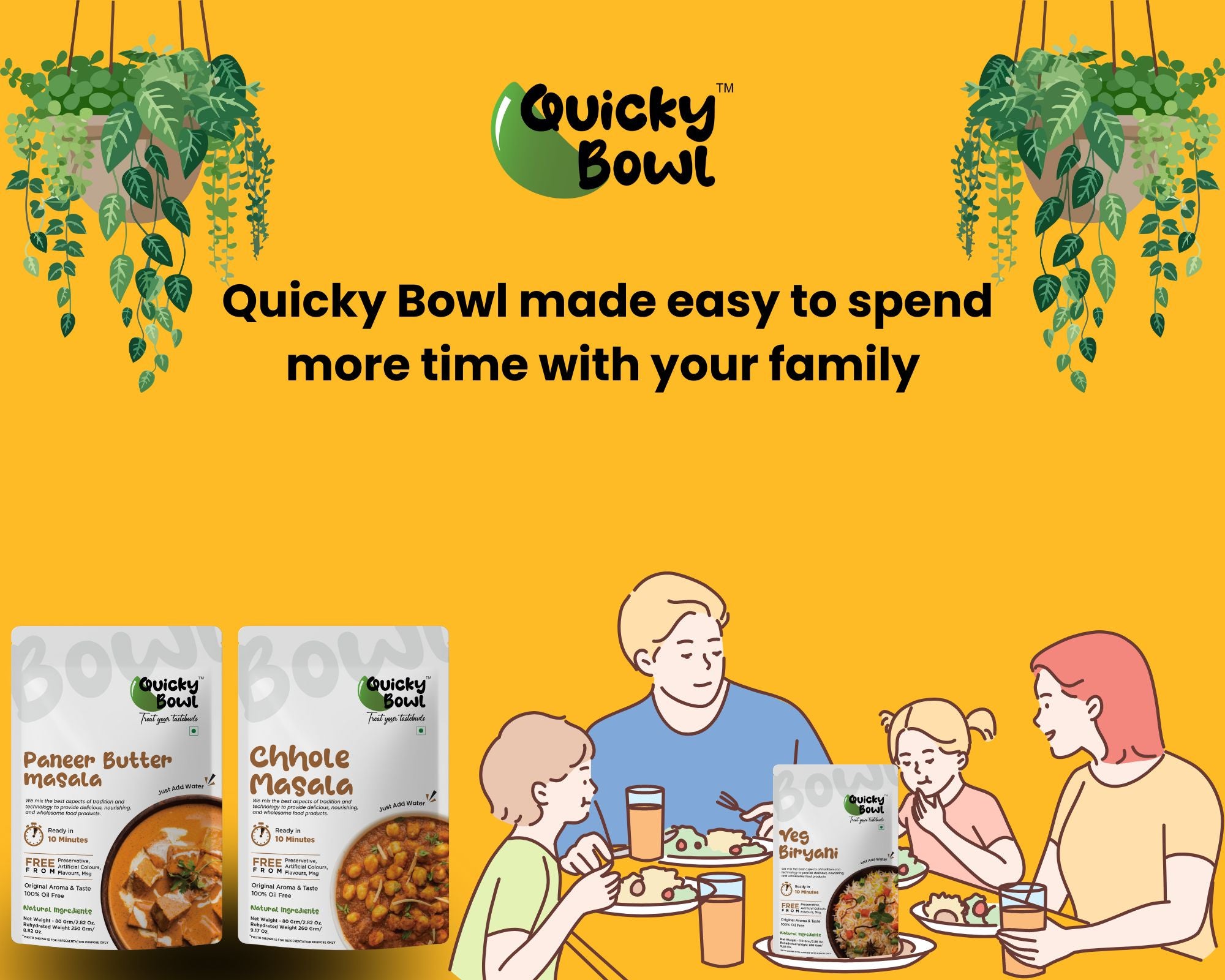 The Benefits of Ready to Eat Meals for Nuclear Families – QuickyBowl