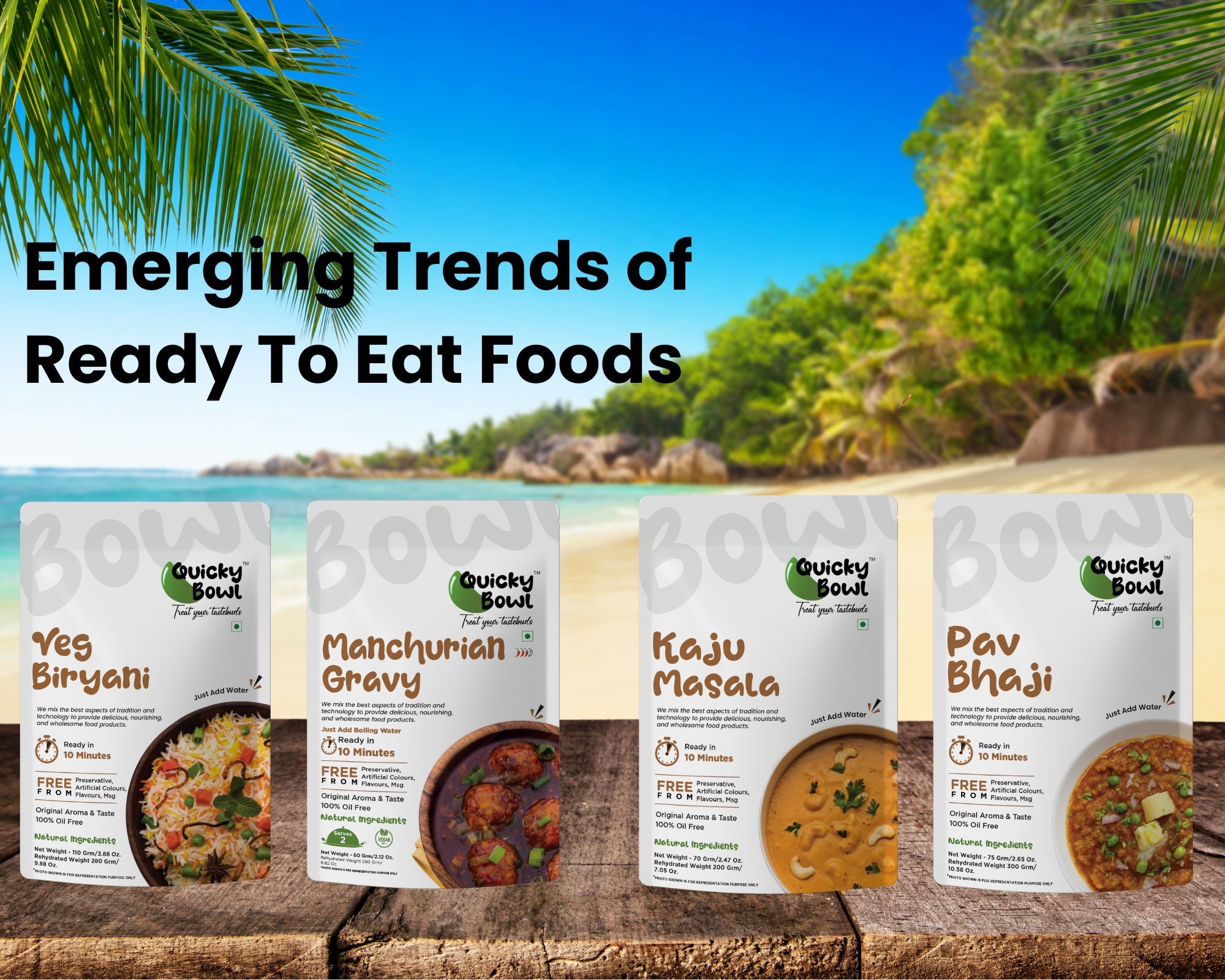 Unveiling Emerging Trends Of Ready To Eat Food – QuickyBowl