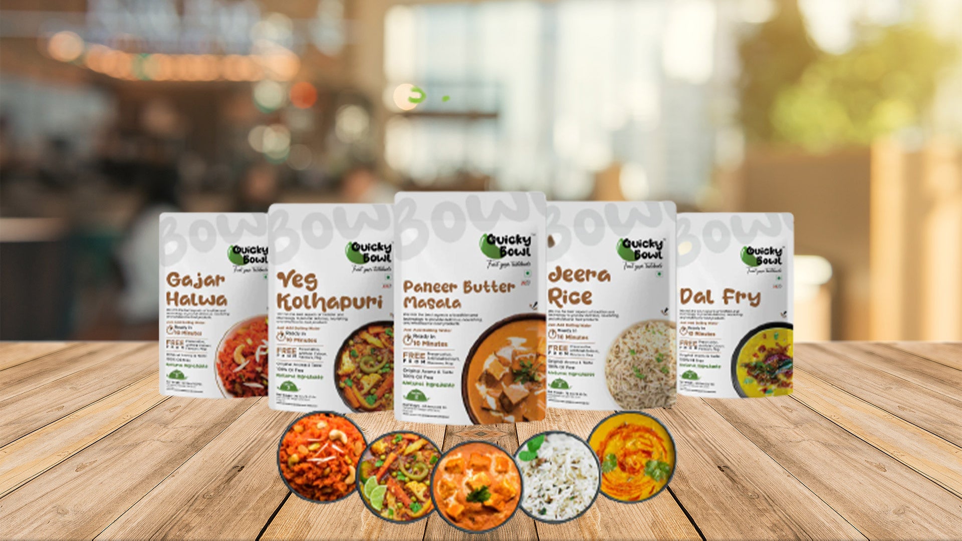 Buy QuickyBowl Ready to Eat Food Combo packs