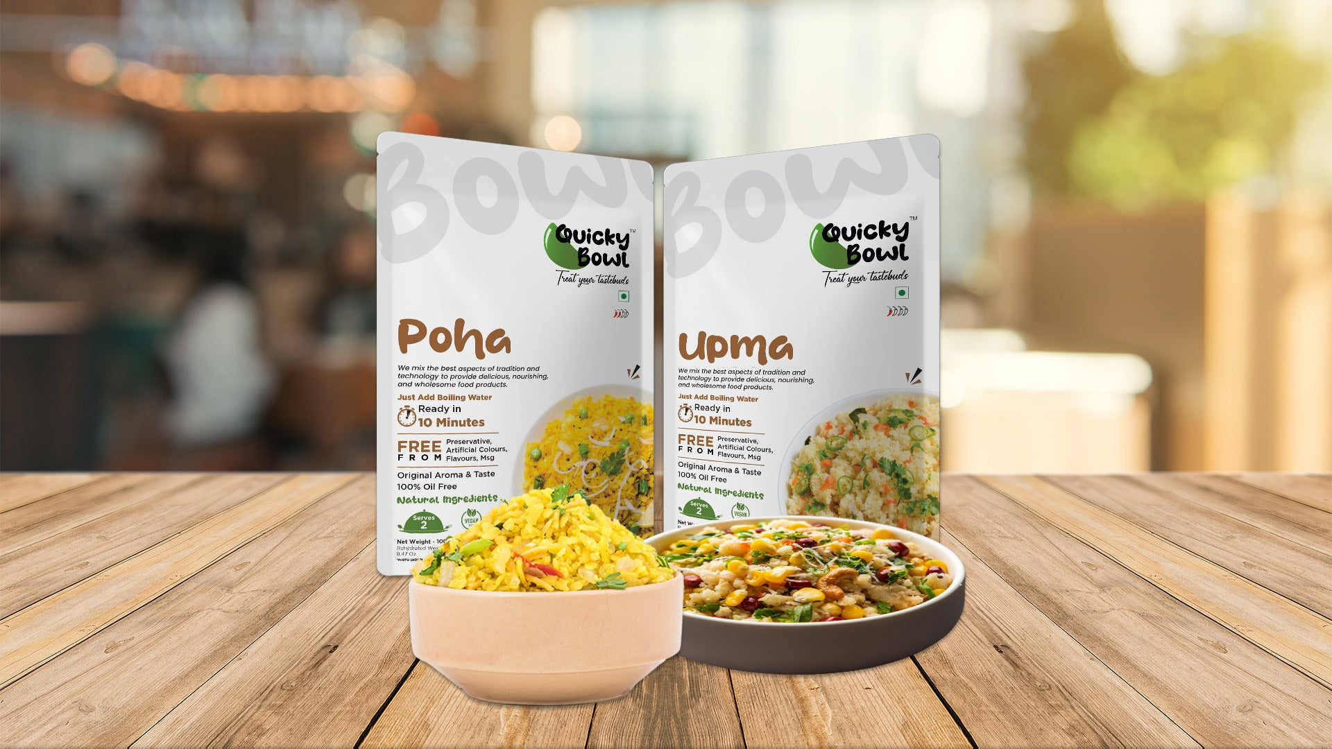 Buy Quicky Bowl Ready To Eat Breakfast Delights – QuickyBowl